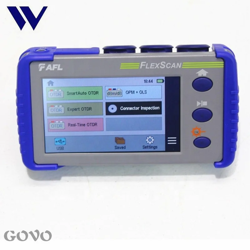 AFL OTDR Flexscan FS200-100 OTDR 4.3" Touchscreen, 1310/1550nm, 32/30dB ...