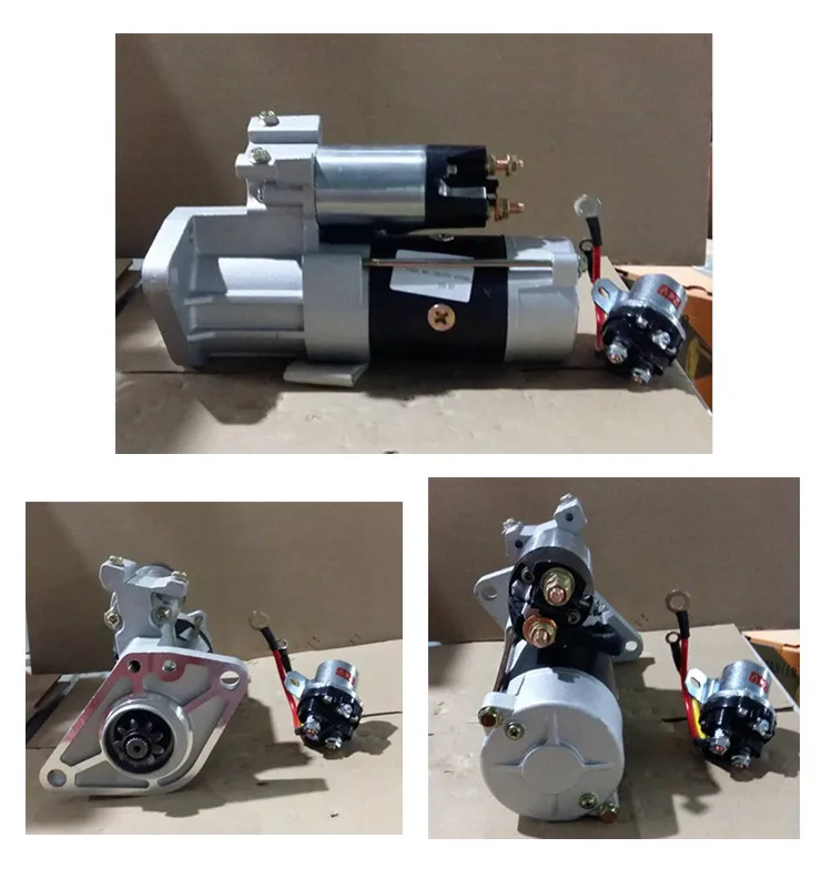 24V 5KW 9T Starter Motor for Hyundai HD-65/72/78, New Auto Starter ...