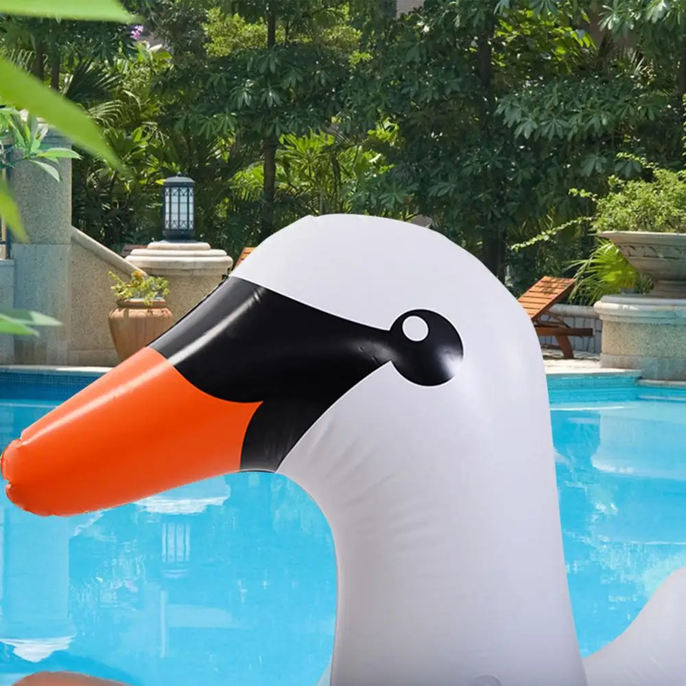Pvc Inflatable Swan Float Swan Pool Float Inflatable Floating Swan On ...