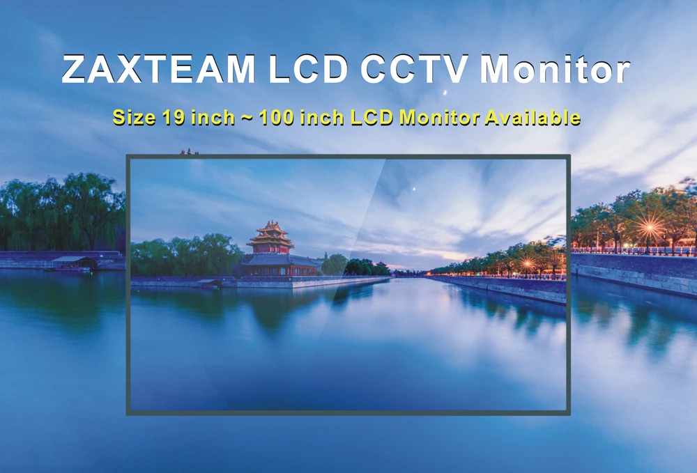 Zaxteam 100 Inch 4k Uhd Large Size Lcd Monitor Used For Video ...