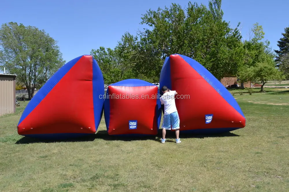 Inflatable Outdoor Laser Tag Arena,Inflatable Paintball Bunker- 18 ...