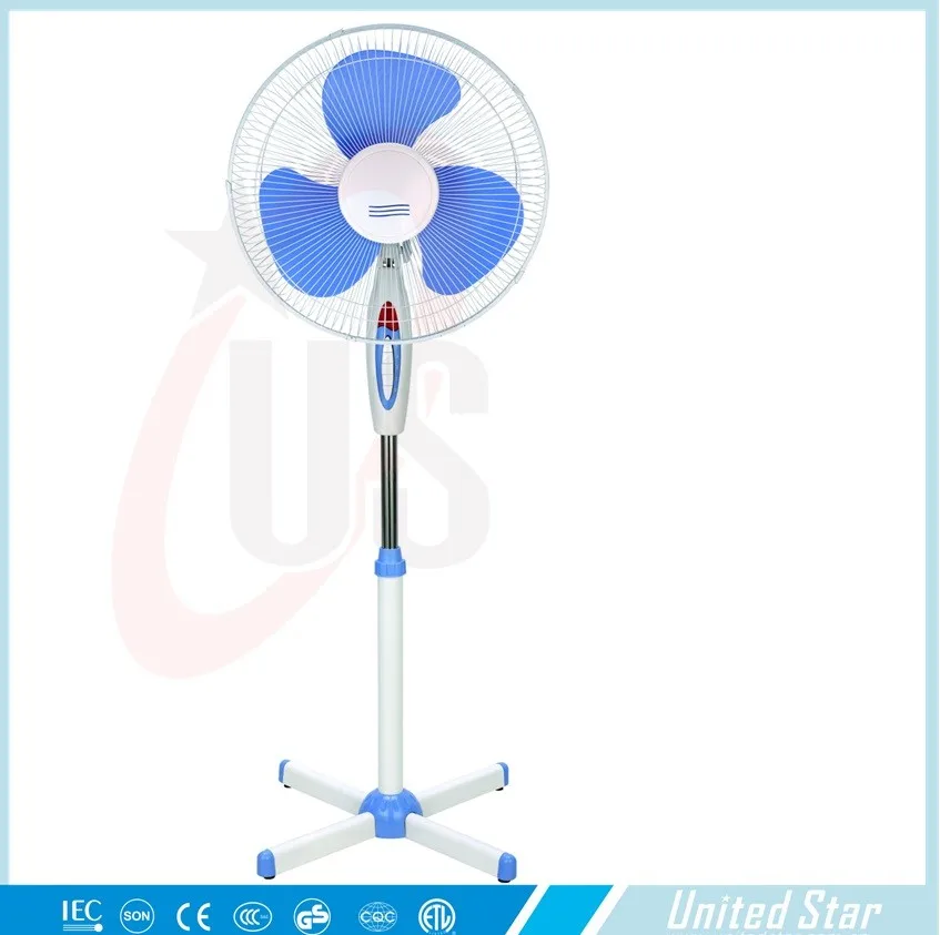 16 Inch Cross Base Cheap Stand Fan COC/GCC/GMARK - UNITEDSTAR CROWN