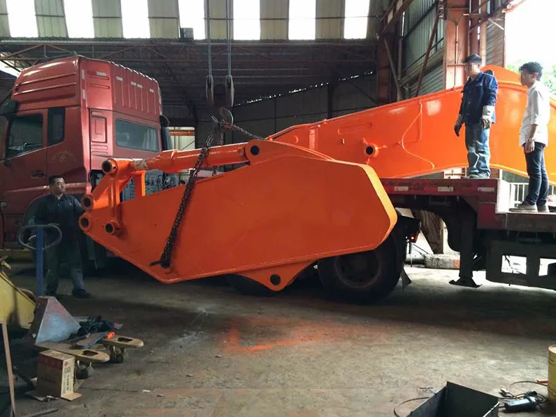 Excavator Long Reach Boom Extension Arm Bucket Bushing and Pin