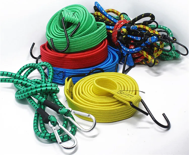 8mm High Strength Bungee Cords Set/ Bungee Cords Plastic Jar / 8 Pcs ...