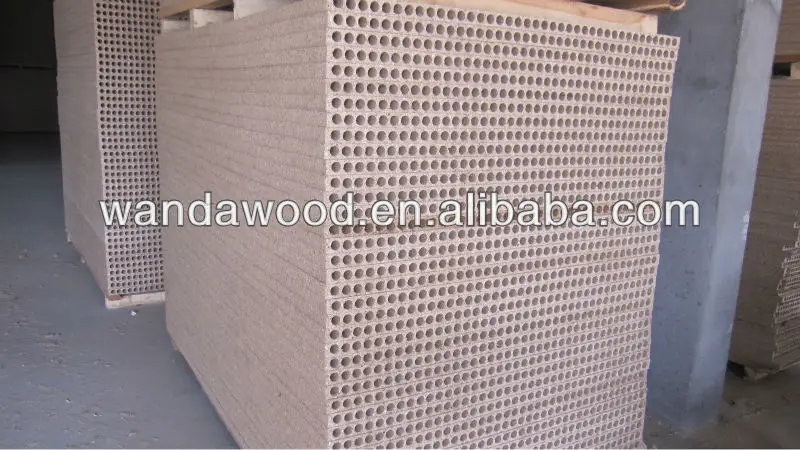 Hollow Core Particle Board / Chipboard,Tubular Chipboard For Door - Buy ...