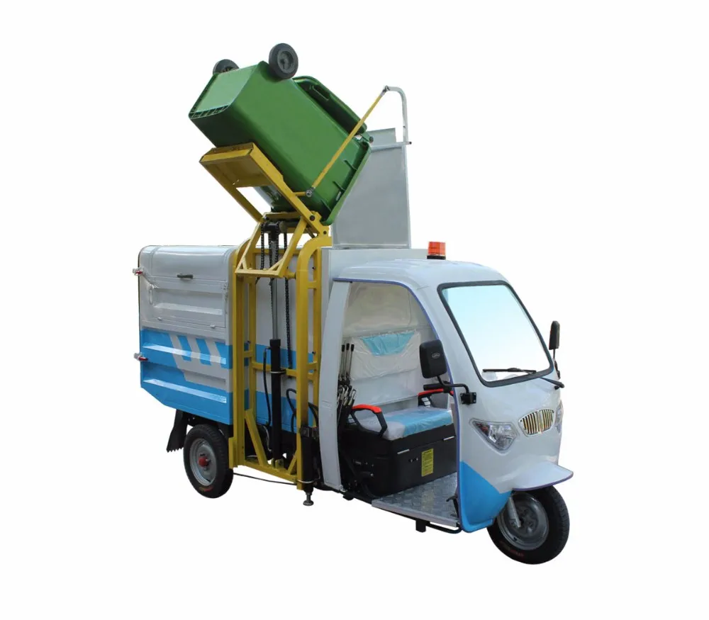 Electric Garbage Truck - Low-Speed Mini Dumper with 1000kg Capacity ...