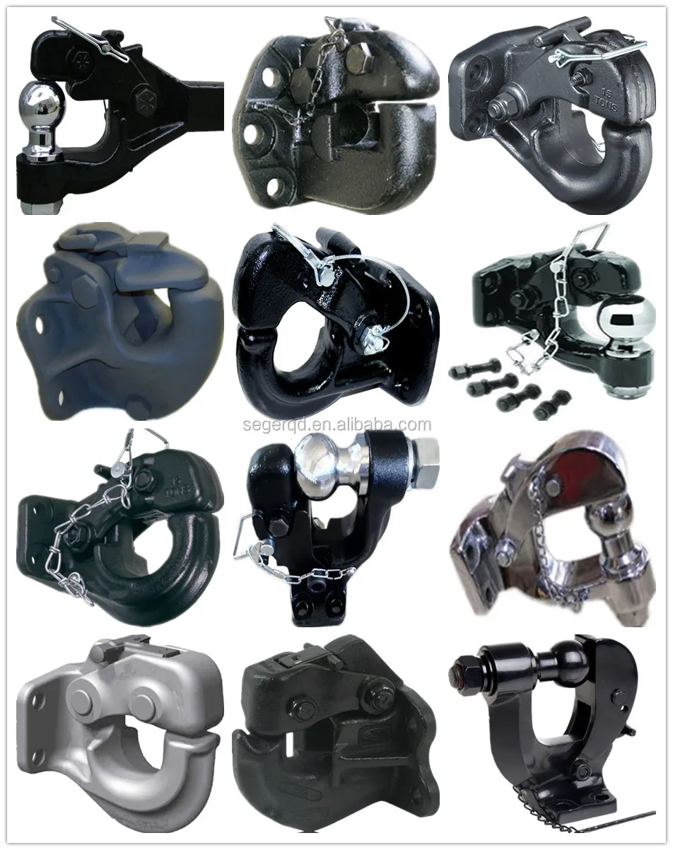 Receiver Mounts Pintle Hook Trailer Suspension Trailer Parts With 2 ...