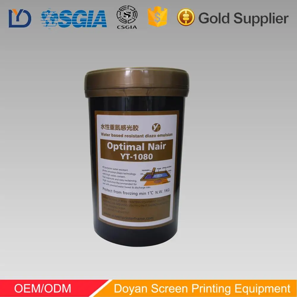 Water Based Photo Emulsion With Diazo Photosensitizer - Buy Photo ...