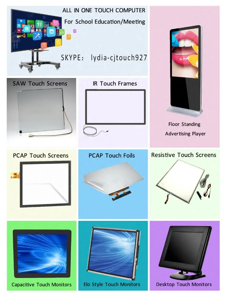 Cot215-cfk03 21.5 Capacitive Touch Screen Monitor,Oled Touch Screen ...