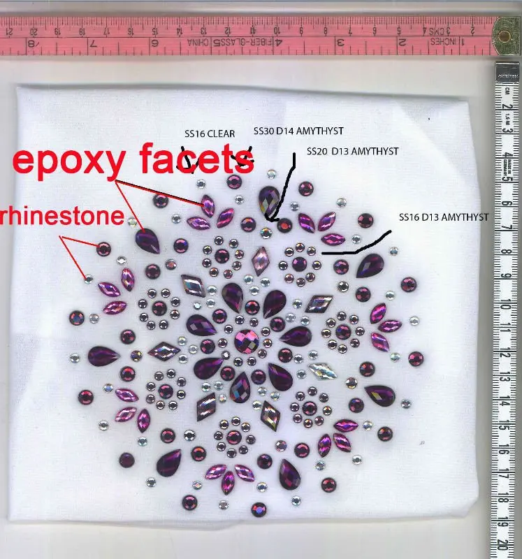 Hotfix Half Round Dome White Color Hot Fix Dome Studs Hot Fix ...