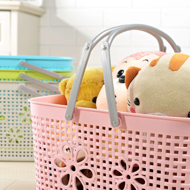 Plastic Flexible Laundry Basket With Handles - Buy Plastic Flexible ...