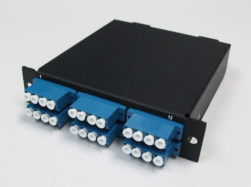 LC / SC LGX or Corning CCH Compatible MPO MTP Fibber Optic Cassettes ...