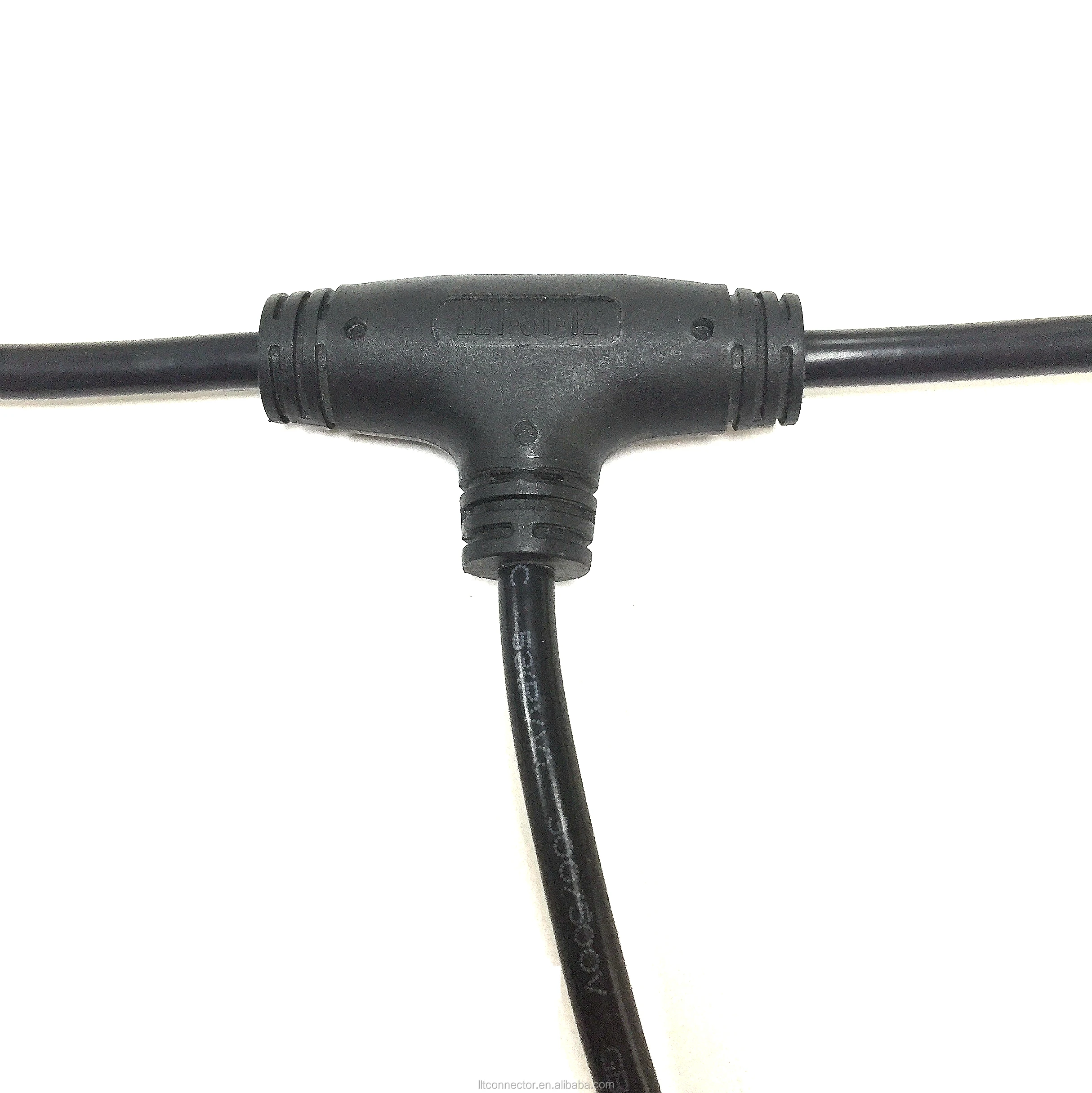 OEM Waterproof Electrical Cable Terminal T Connector IP65 IP66 IP67 IP68