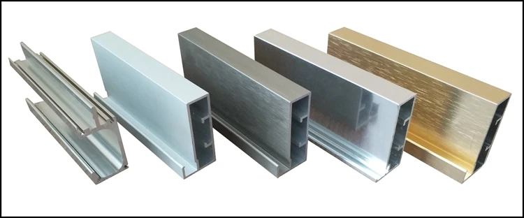 Screen Room 8 Ft. X 1 In. X 2 In. Bronze Open Back Aluminum Extrusion ...