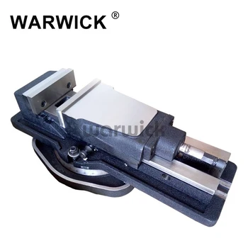 Cnc Precision Rotating Hydraulic Milling Machine Bench Vise With Swivel ...