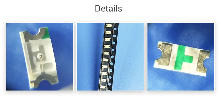 High Quality 570nm Yellow Green Chip 1206 Reverse Mount Smd Led Diode ...