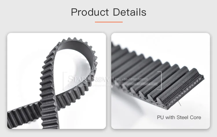 Htd 5m Series Pu Open-ended Timing Belt Transmission Belts Width 10 ...