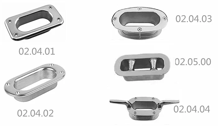 Stainless Steel Roller Fairleads Hawsehole,Hawse Pipe With Cleat - Buy ...