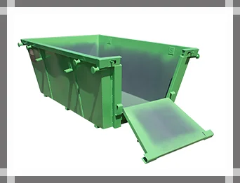 6m3 Waste Scrap Metal Skip Bin for Sale - Durable & Customizable