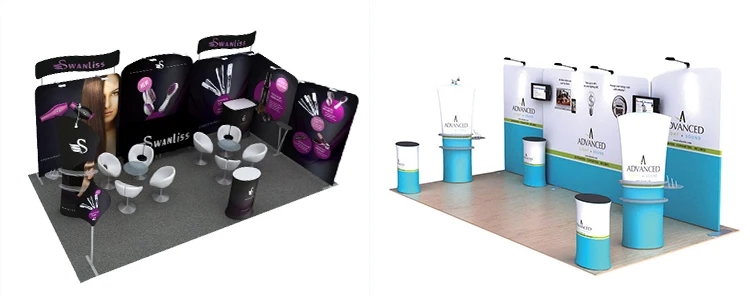 Creative Display Stand 10ft Exhibition Modular Display Stands - Buy ...