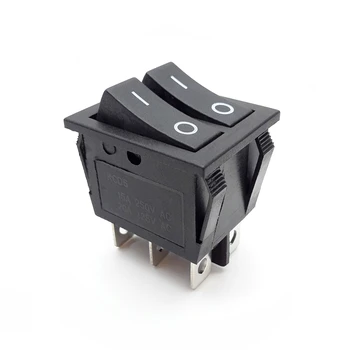 2 Double Pole Dpdt Kema Keur Rocker Switch T125 55 - Buy Rocker Switch ...