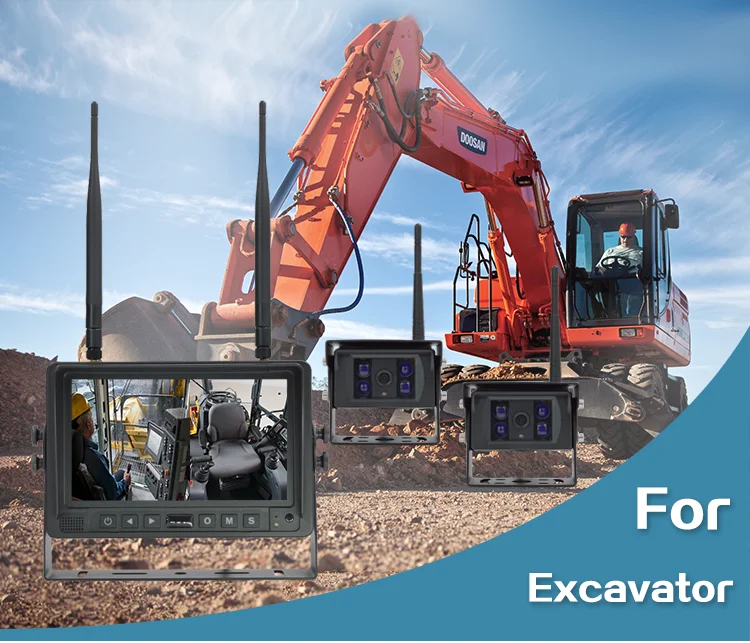 7" 2.4ghz Hd Wireless System Special Anti-explosion Heat Resistant ...