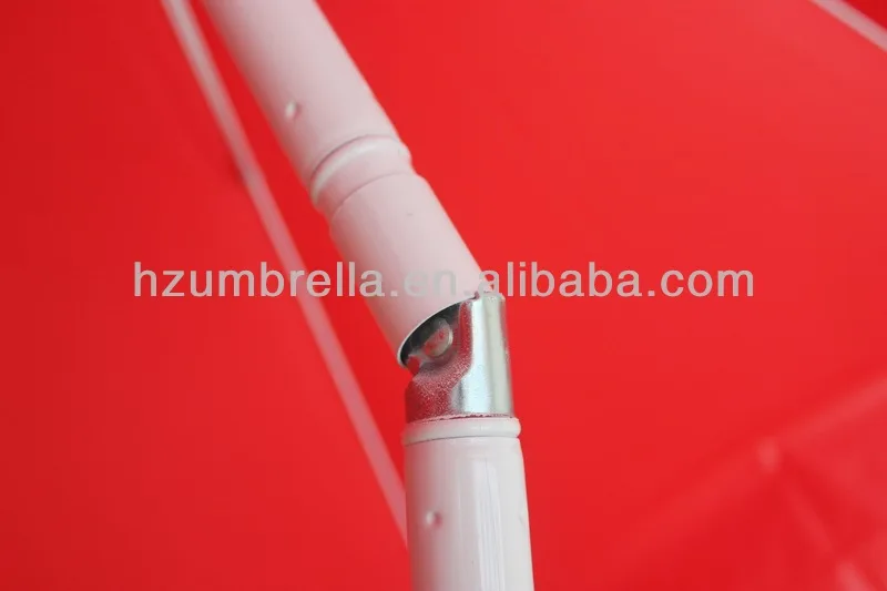 PVC Fabric Beach Umbrella - Durable & Stylish Outdoor Parasol