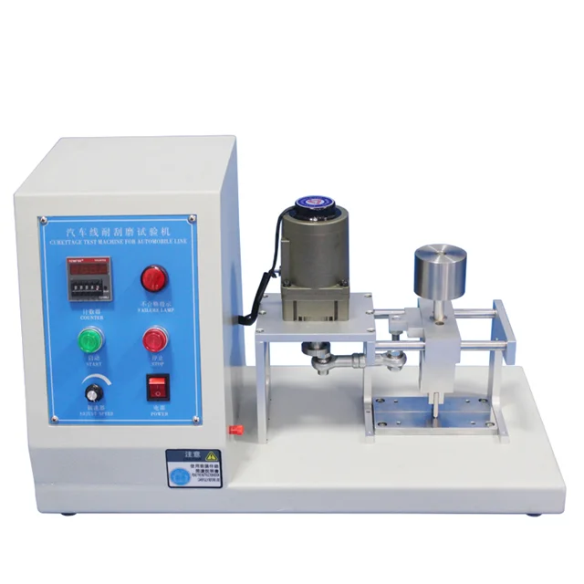 Automobile Wires Abrasion Resistance Tester by Glomro