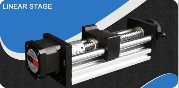 Ball Screw Lift Table Servo Motorized Xy Table With Stroke Customize ...