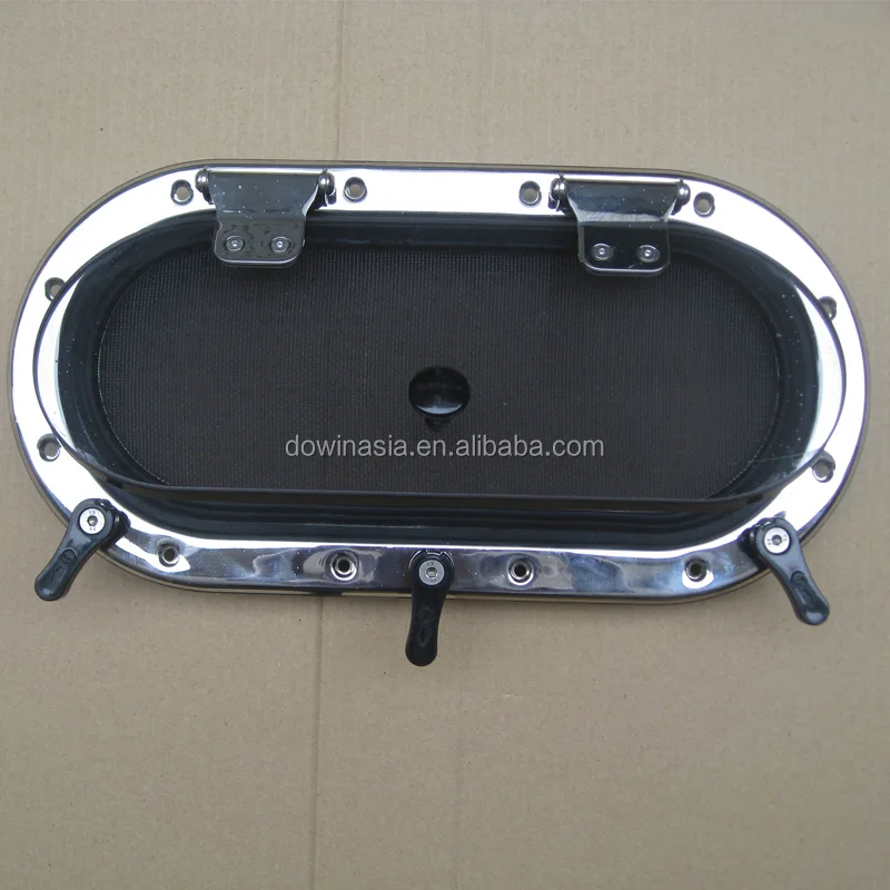 Marine Custom Aluminum Oval Boat Porthole Window - DOWIN