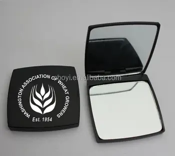 Square Plastic Cosmetic Square Pocket Mirror /custom Flexible Plastic ...