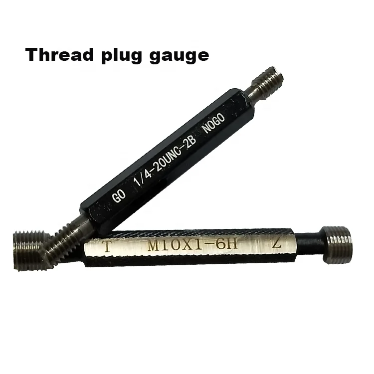 Inspect Thread Hole Diameter Measuring Thread Plug Gauge - Buy Thread Plug Gauge,Go Nogo Gauge ...