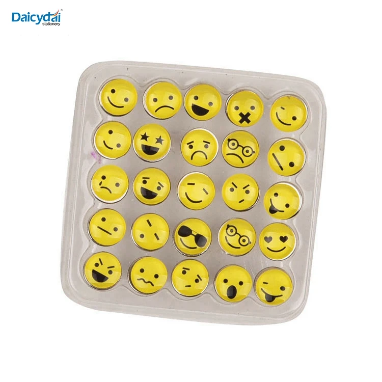 Creative Cute Novelty Decorative Fun Thumbtacks Emoji Resin Thumbtack ...