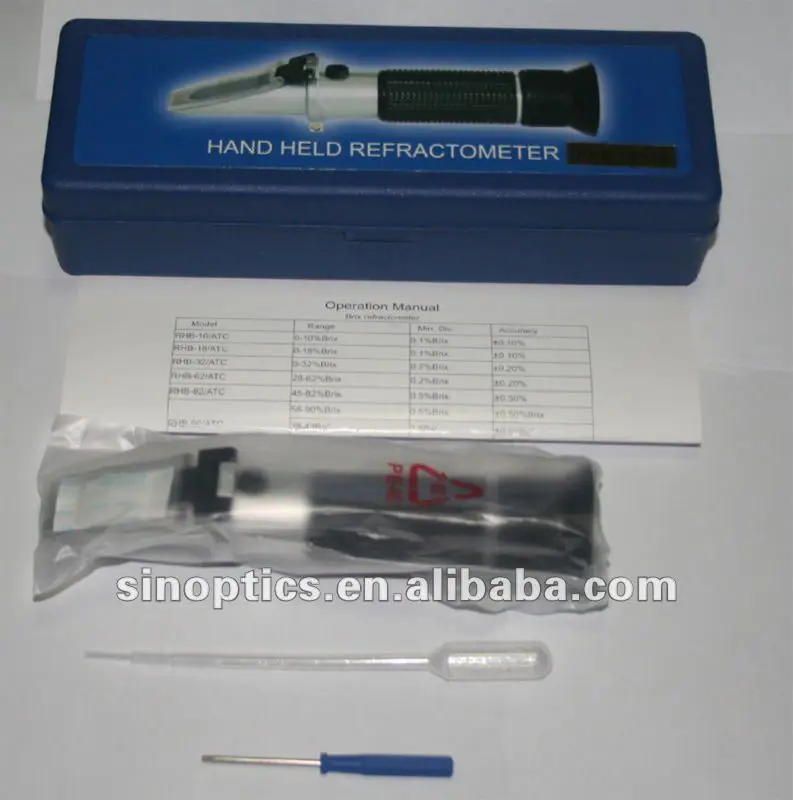 Portable Mineral Oil Refractometer Working Liquid Refractometers Rnd ...