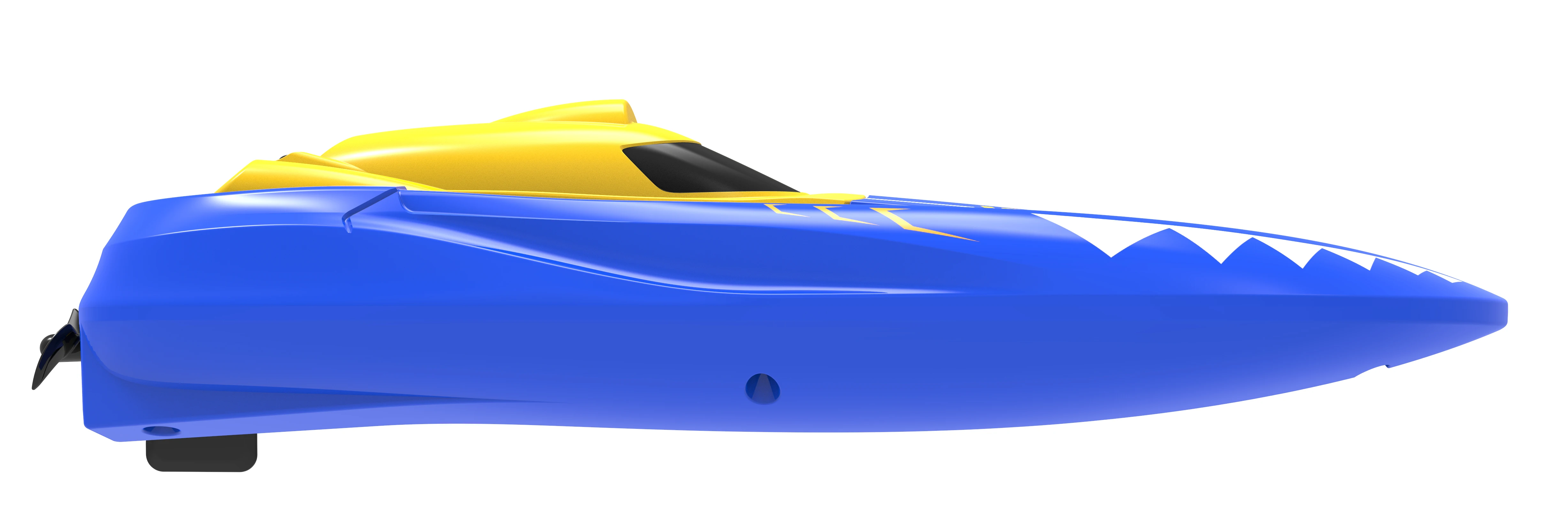 New 2019 Hoshi N5ii Mini Boat Mad Shark 1:47 Scale Skytech Rc Boat 2.4g ...