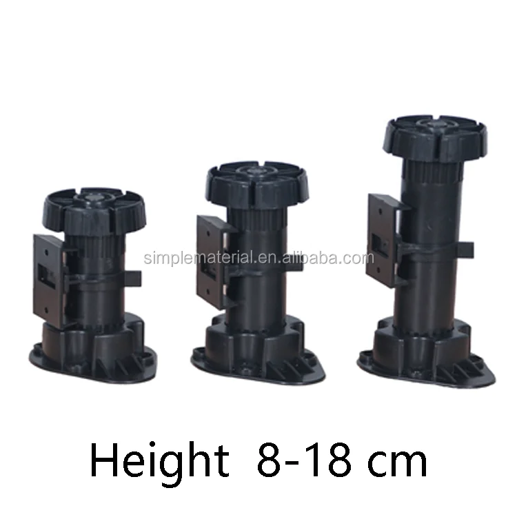 Adjustable Plastic Legs for Kitchen Furniture - Strong & Stylish