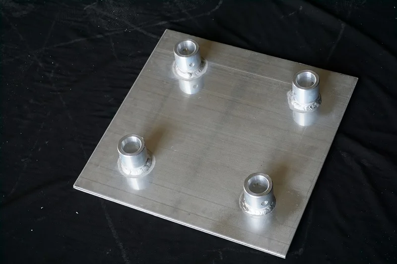 Dragonstage Aluminum Base Plate - 300x300mm Truss Quality