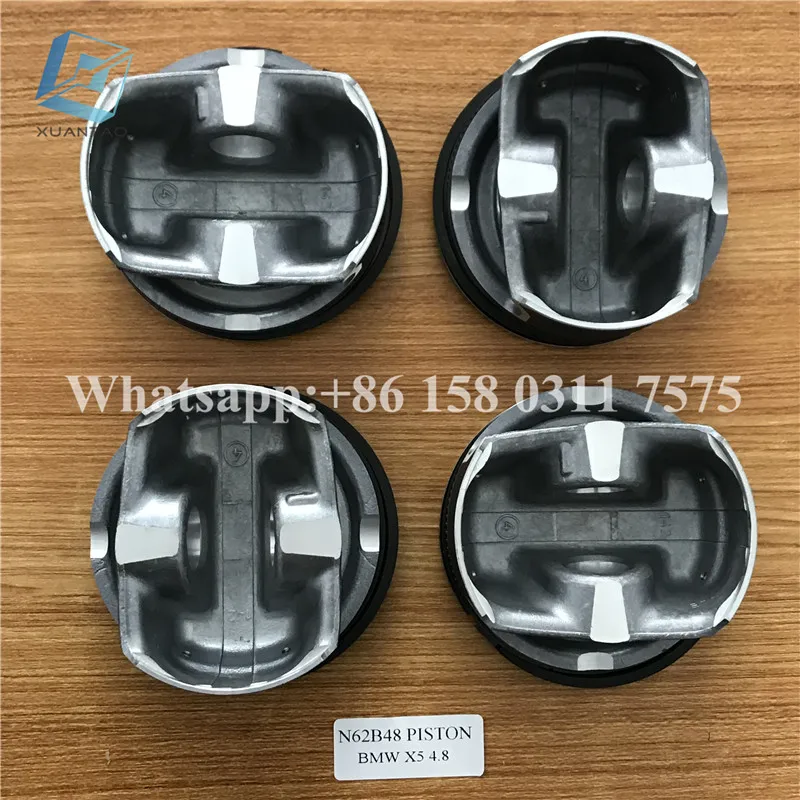 Stock Piston Kit Piston Pin Piston Ring For X5 N62b48 N62b48a ...