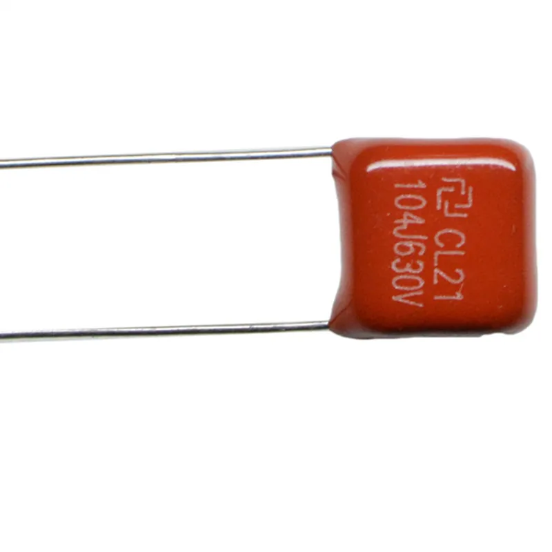 Cl21 104j630v P7,5 Mm Kapasitor Film Pe Poliester Lapis Logam - Buy ...