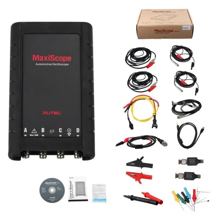 Autel Maxiscope Mp408 Tool Kit 4 Channel Automotive Oscilloscope For Pc ...