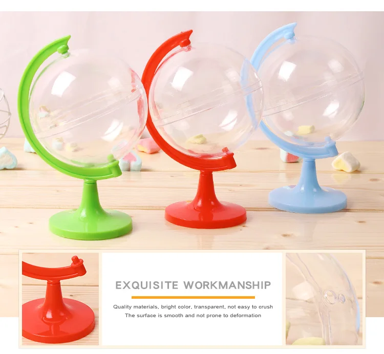 Mini Globe Party Favor Candy Boxes Globe Acrylic Candy Box For ...