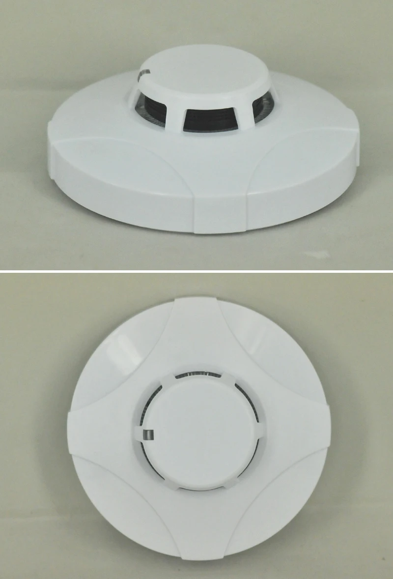Sentek Cheap 2 Wire 12v Smoke Detector Plastic Cover Fire Alarm With ...