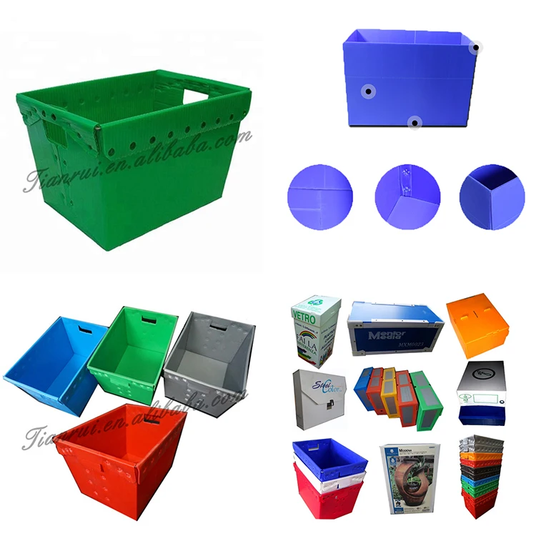 Custom All Industry Storage Packaging Plastic Corrugated Danpla Box