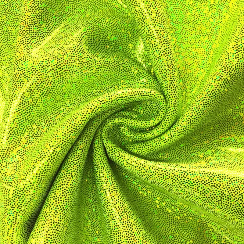 Soft Uv Stretch Shiny Polyester Spandex Glitter Fabfic - Buy 80 ...