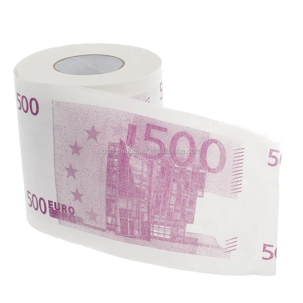 Grappig Geld Wc Roll,500 Euro Toiletpapier - Buy Funny Toilet Paper ...