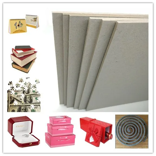 Anti-curl Laminated Cardboard Sheet 2mm Thickness Paperboard