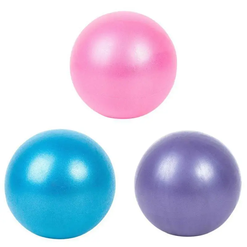 Mini Yoga Ball Pilates Exercise Balls With Straw For Fitness Training ...