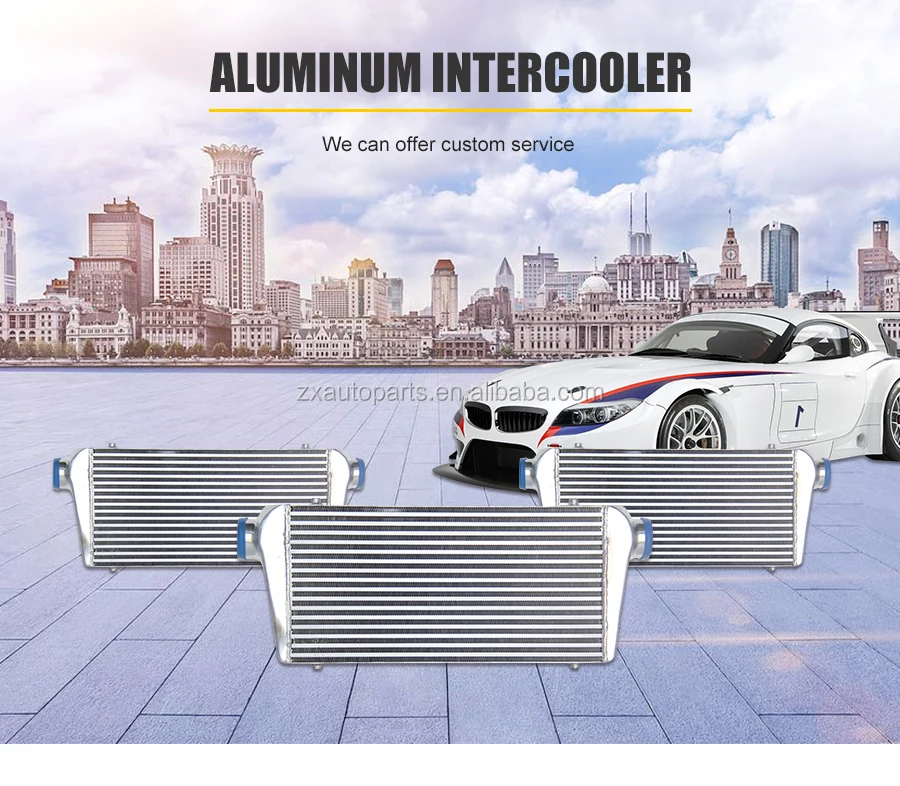 Aluminum Racing Car Radiator Intercooler Core - Efficient Cooling