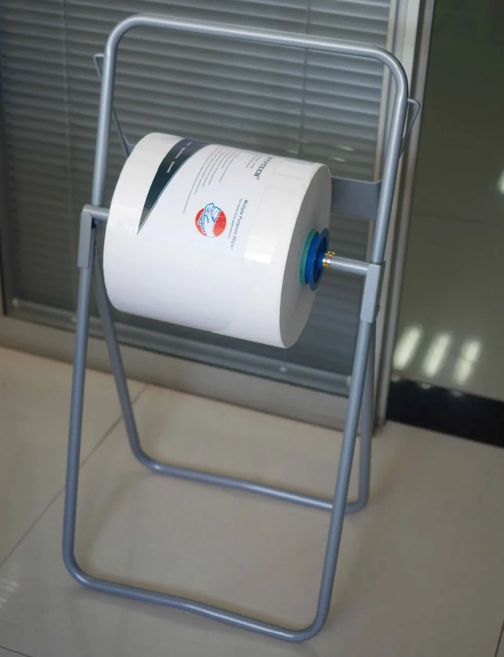 Floor Standing Jumbo Roll Industrial Paper Dispenser Big Roll Paper ...