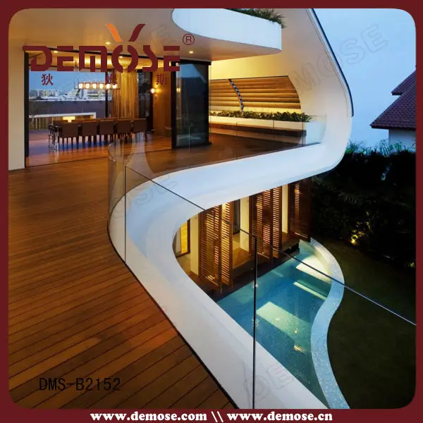 Glazing Balustrade For Void Interior/glazing Railing - Buy Stainless ...